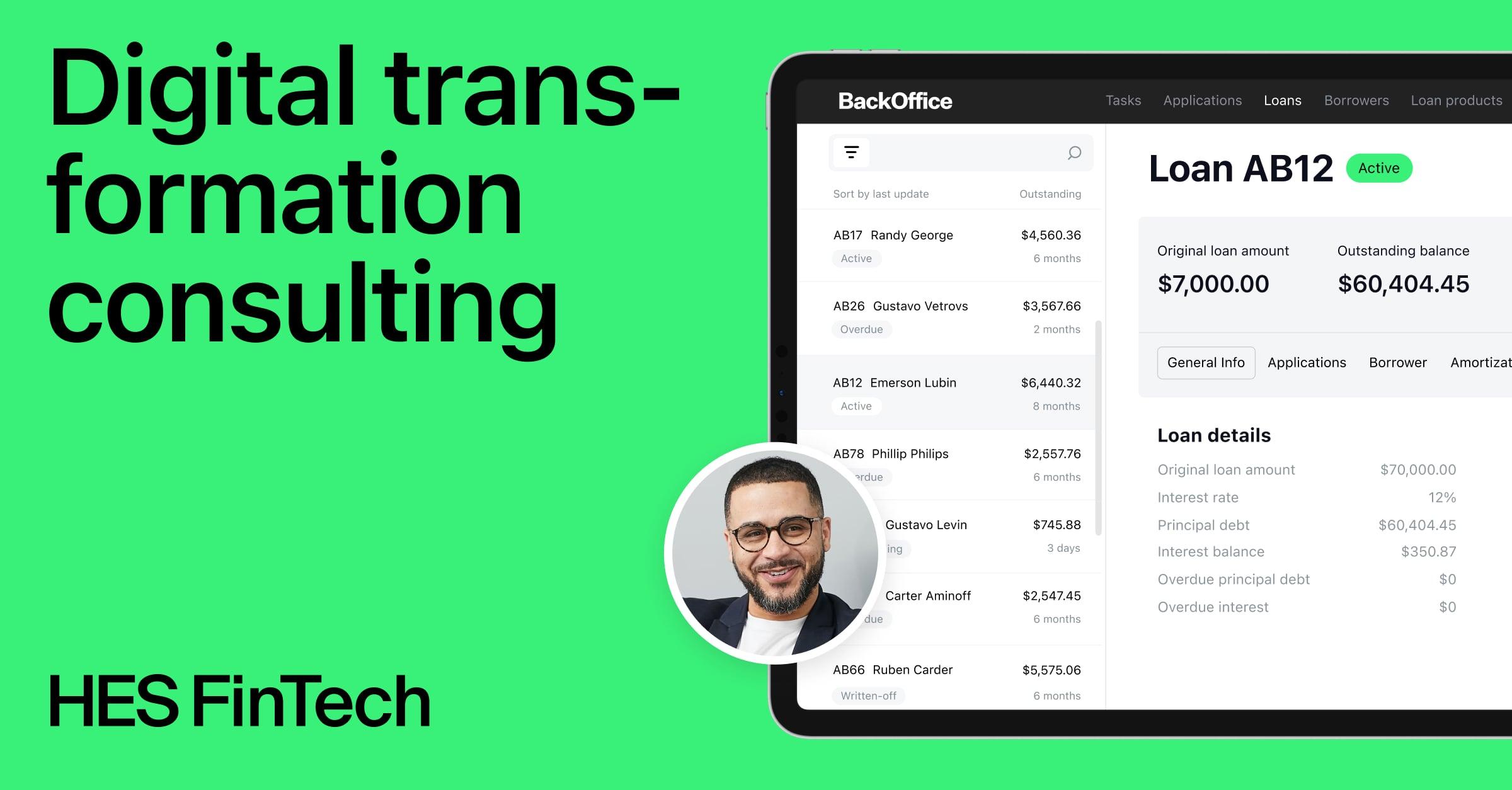 Digital Transformation Consulting for Lenders and Banks | HES FinTech
